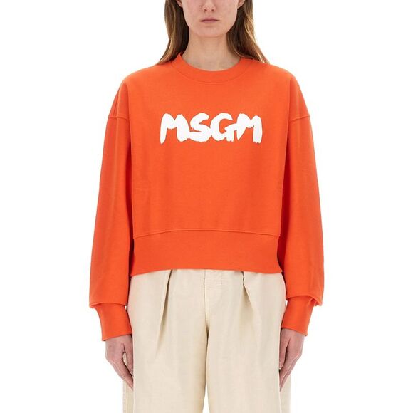 MSGM | Sweaters | Msgm Women Sweatshirt With Logo | Poshmark